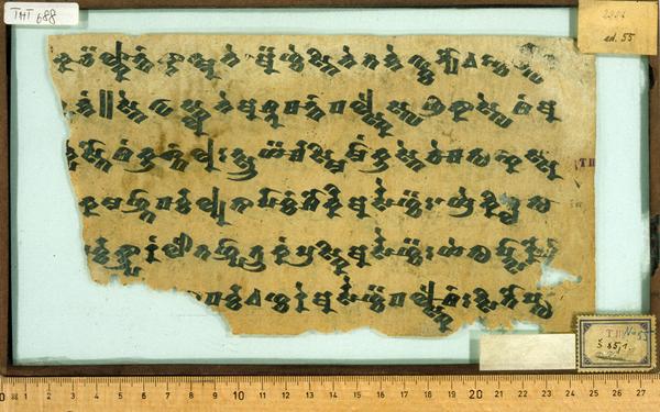 Collection object "THT 688" • Manuscript from German Central Asia ...