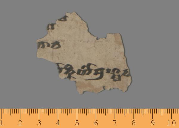 Collection object "SHT 3727" • Manuscript from German Central Asia expeditions. – International ...