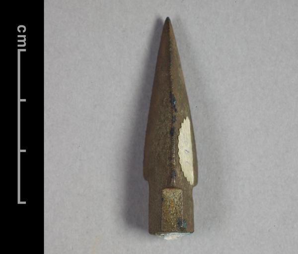 Collection object "MAS.785" • Arrowhead with a triangular body ...