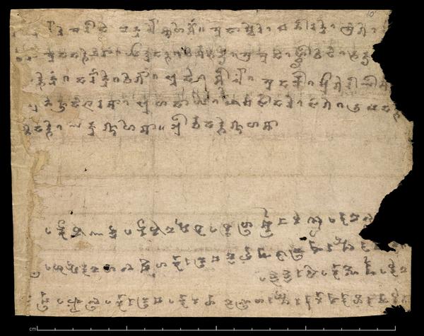 Collection object "Or.11344/10" • Khotanese manuscript mentioning names ...