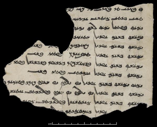 Collection object "Or.8212/111(A)" • Sogdian manuscript – International ...