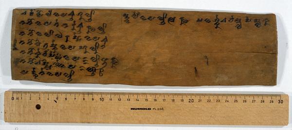 Collection object "THT 491" • Manuscript from German Central Asia ...