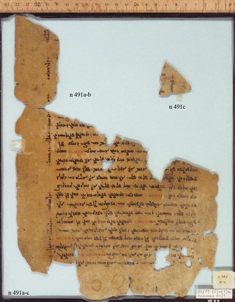 Collection object "n 491" • Manuscript from German Central Asia ...