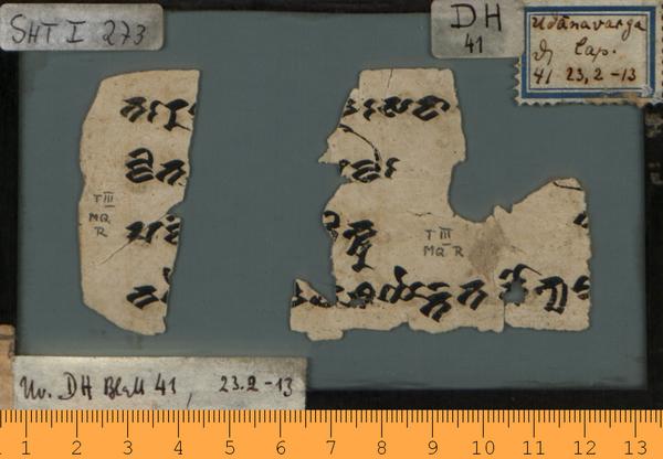 Collection object "SHT 273/11" • Manuscript from German Central Asia ...