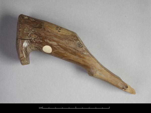 Collection object "MAS.813" • Wooden object of unclear usage. The ...